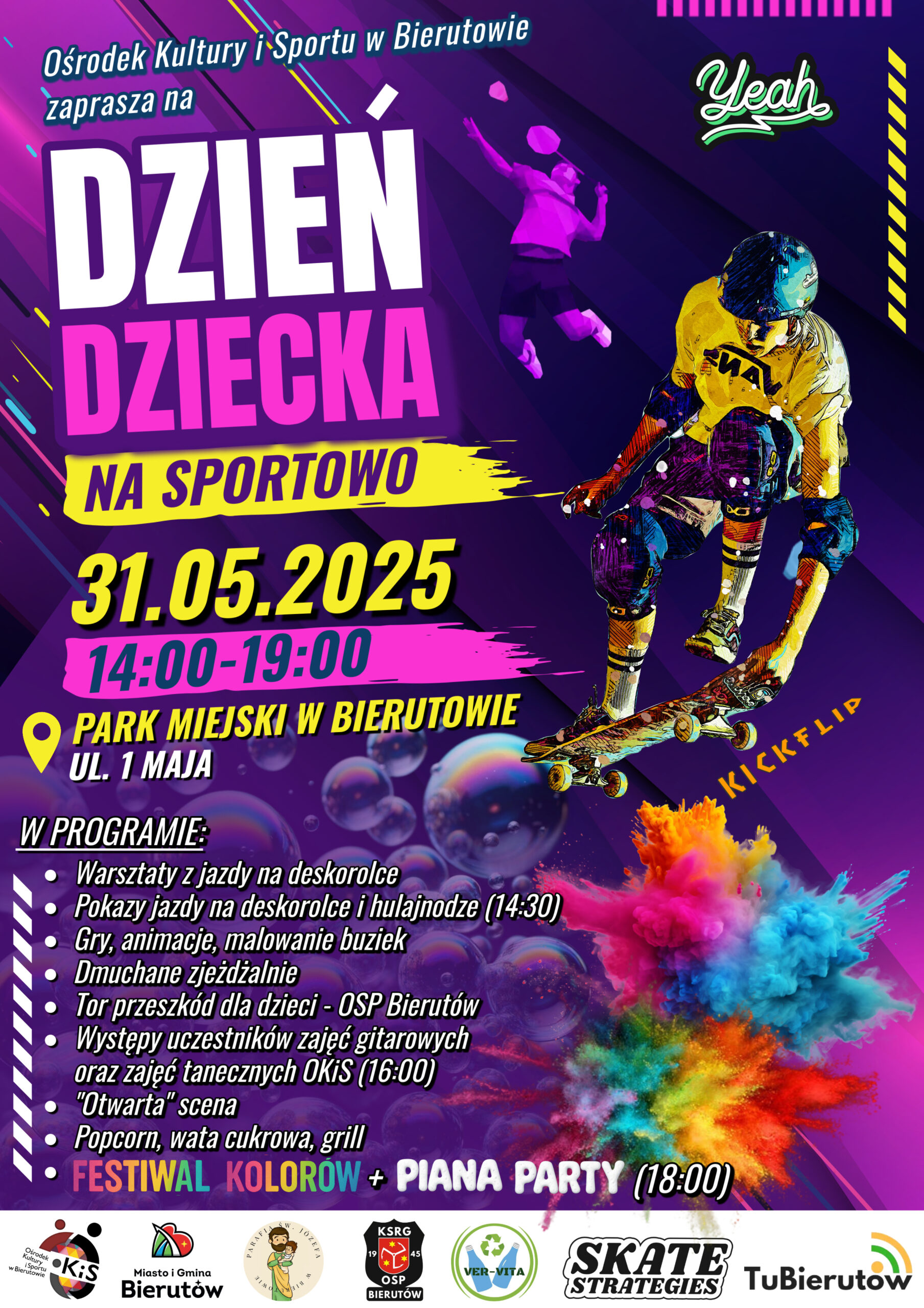 Dzie Dziecka w Bierutowie (2) – OŚRODEK KULTURY I SPORTU W BIERUTOWIE
